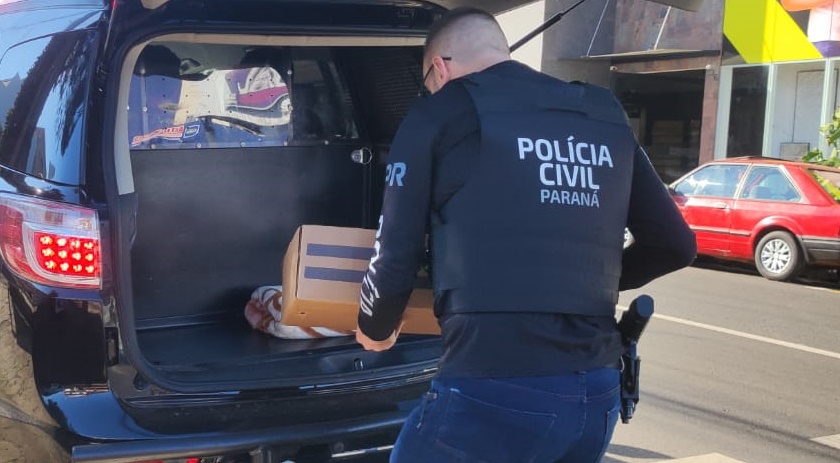 Empresário é preso durante cumprimento de mandado de busca